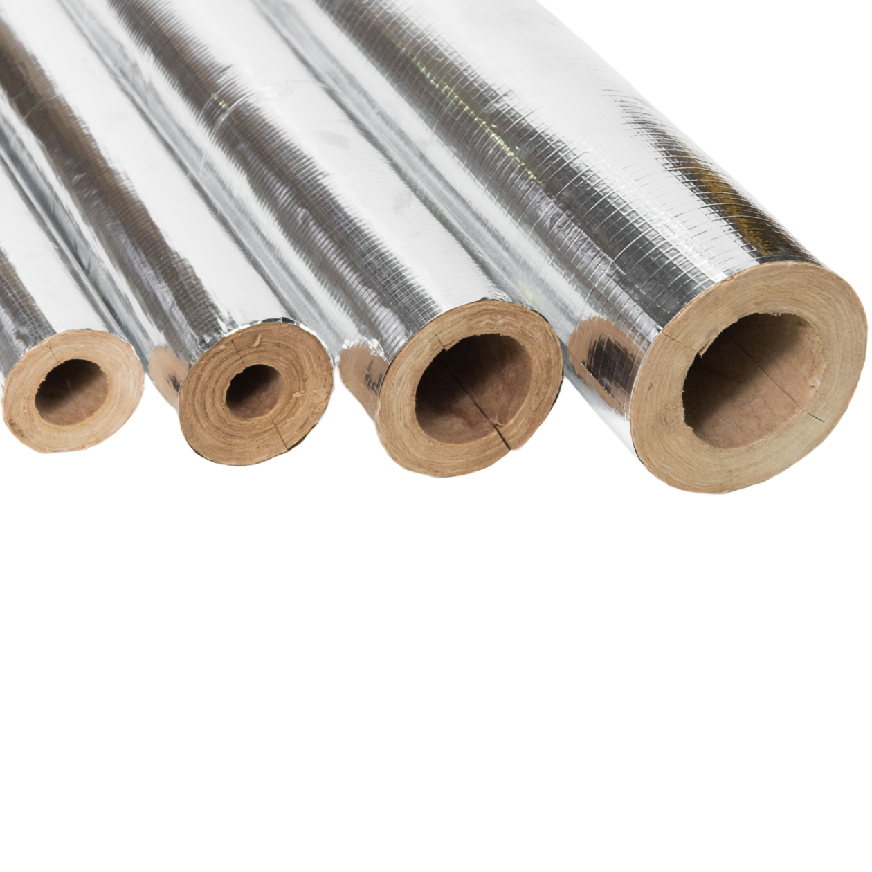 Rockwool Sectional Pipe Insulation - Foil Faced Rock SPI (up to 650 ...