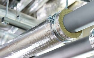 Rockwool Sectional Pipe Insulation - Foil Faced Rock SPI (up to 650 ...