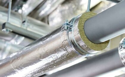 Rockwool Sectional Pipe Insulation - Foil Faced Rock SPI (up to 650 ...